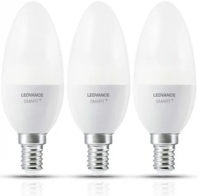 SADA 3x LED Stmívatelná žárovka SMART+ E14/5W/230V 2700K-6500K - Ledvance