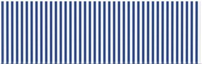 Stahovací markýza Modrá a bílá 350 x 200 cm Polyester a hliník 3329636