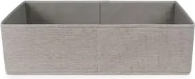 Compactor Oxford Úložný box  šedo-béžový / 36 x 42 x 16.5 cm / polyest