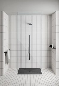 GSI GSI, Keramická sprchová vanička, čtverec 90x90x4cm, bílá ExtraGlaze, 47090911