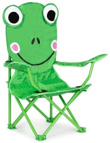 Kempingová židle pro děti Veselá žabka