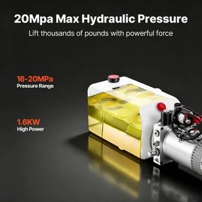 Hydraulické čerpadlo 7 l, Maximální přetlak 22 MPa VEVOR
