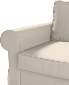 Potah na pohovku IKEA Backabro 2-místná, rozkládací barva béžová látka pletený vzor