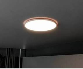 Brilliant Kulaté stropní LED svítidlo Tanida Brillant / 22 W / Ø 42 cm / teplá/studená bílá / bílá