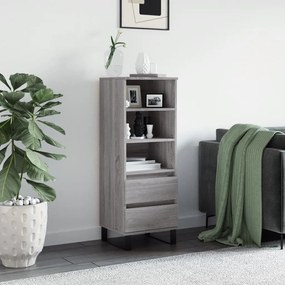 vidaXL Skříň highboard 40 x 36 x 110 cm kompozitní dřevo [831522] Barva: šedá sonoma