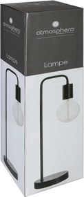 Stolní lampa v černé barvě ATMOSHERA, 46x13 cm
