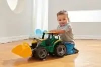Lena Traktor se lžící zeleno-žlutá / od 3 let