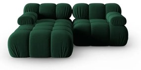 Zelená sametová pohovka 191 cm Bellis – Micadoni Home