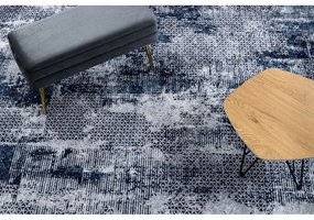 Kusový koberec Armia šedomodrý 160x220cm