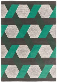 Zelený  koberec Moby Green Rozměry: 120x170 cm