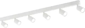 TK Lighting Top bílá / Bodové svítidlo / 6x GU10 / max. 10W