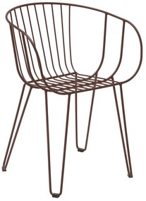 ISIMAR - Židle OLIVO - hnědá