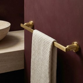 Rea Rivo, koupelnový věšák na ručník 60 cm, 81301, zlatá matná, REA-98057
