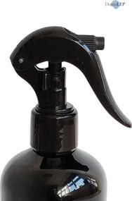Dávkovač na mýdlo 300 ml černý s černým rozprašovačem MINI BELA
