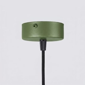 Sollux Lighting Závěsné svítidlo ARCHE 1 olivově zelené