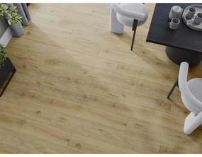 Mexen Charter Oak, vinylová podlaha 1240x182 mm SPC 6,5 mm, IXPE 1,5 mm, 4stranná V-drážka, dub, F1022-1240-182-505-4V1-01