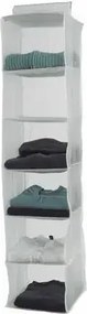 Compactor Milky 30 x 30 x 128 cm – 6 přihrádek / Závěsný organizér na
