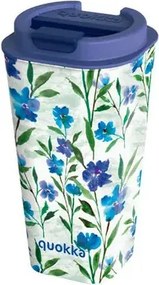 Quokka Vaso Cafe Doble Pared 450ml Ditsy Bloom / Termohrnek / dvojitý