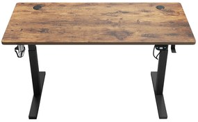 Herní stůl BR01 LOFT s černým rámem 120 cm