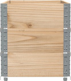 Zahradní truhlík 100 x 50 cm masivní borové dřevo 3295427