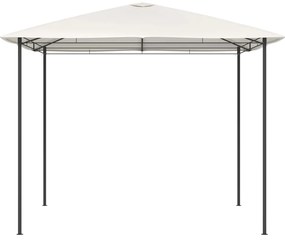 vidaXL Marketos Altán 3 x 3 x 2,6 m krémový 160 g/m²
