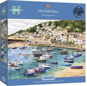 GIBSONS Puzzle Mousehole, Velká Británie / 1000 dílků / 68 x 49 cm