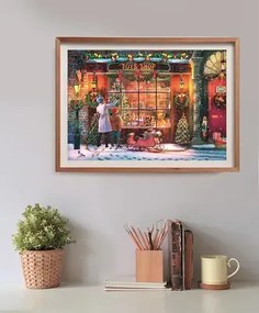 Clementoni PUZZLE Vánoční kolekce: Starý vánoční obchod / 500 dílků /