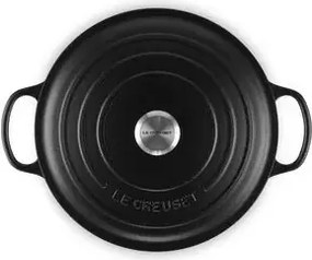 Le Creuset Signature Hrnec s poklicí 30 cm černá