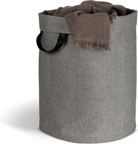 Šedý látkový koš na prádlo 69 l Soft Storage – Bigso