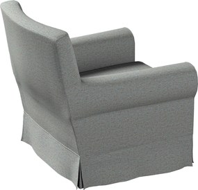 Potah na křeslo IKEA Ektorp Jennylund barva modrá látka pletený vzor