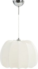 Krémové látkové závěsné svítidlo ø 42 cm Pion – Jotex
