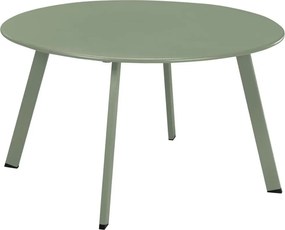 ProGarden Přístavný stolek 70 x 40 cm matně [446756] Barva: Zelená