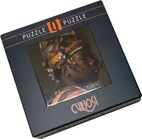 CURIOSI Čtvercové puzzle Q Art: Černý bašibozuk / 66 dílků / 12,5 × 12