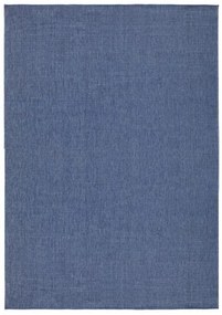 NORTHRUGS - Hanse Home koberce Kusový koberec Twin-Wendeteppiche 103100 blau creme – na ven i na doma - 80x150 cm