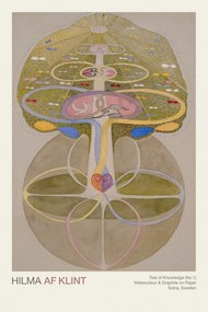 Obrazová reprodukce Tree of Knowledge Series (No.1 out of 8) - Hilma af Klint, (26.7 x 40 cm)