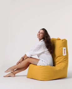 Atelier del Sofa Zahradní sedací vak Diamond - Yellow, Žlutá