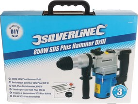 Silverline Vrtací a sekací kladivo SDS Plus 850 W 952118 633821