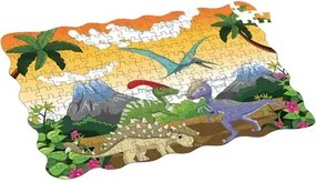 RAPPA Puzzle Dinosauři / 208 dílků / 90 x 64 cm / od 4 let