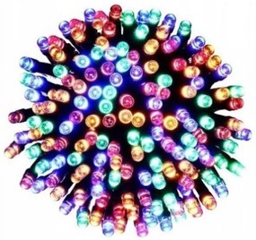 Vánoční osvětlení venkovní/vnitřní - 100 LED - barevné, 8 režimů, 8m
