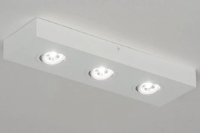 Stropní LED svítidlo Spot Quality Quadra 3 White