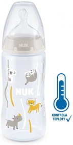 NUK FC+ láhev s kontrolou teploty 300 ml - béžová