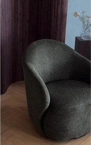 Khaki otočné křeslo Chapeltown – Rowico