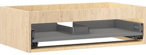 Mexen Box-A korpus skříňky pod umyvadlo 80 cm, 1 zásuvka, dub - 91AX0-0800-235-1-81