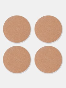 Sinsay - Podtácky s mramorovým vzorem 4 pack - černá