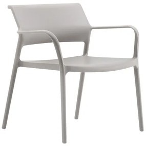 PEDRALI - Židle s područkami ARA LOUNGE 316 DS - béžová
