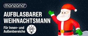 Monzana Nafukovací Santa Claus XXL