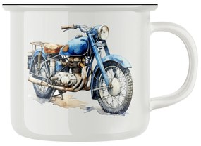 Mablo Keramický retro hrnek "Motorka" Hrnek: Keramický retro 400 ml