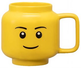 OnaDnes -20% Lego® Žlutý keramický hrnek LEGO® Chlapec 255 ml