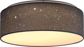 Rabalux Šedé stropní LED svítidlo Otilia 400mm 22W 3307