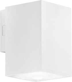 FAN LED-W-POLO-Q1-BCO Venkovní nástěnné svítidlo LED POLO polykarbonát bílá 8W 980lm CCT IP65 11,6x7,8x9,9 cm - FANEUROPE